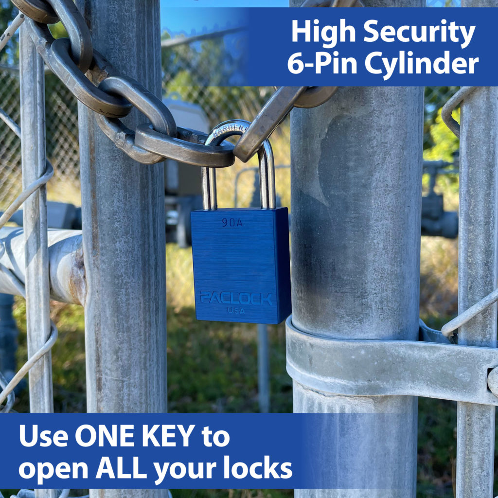 Light-Duty Aluminum Padlock - PACLOCK