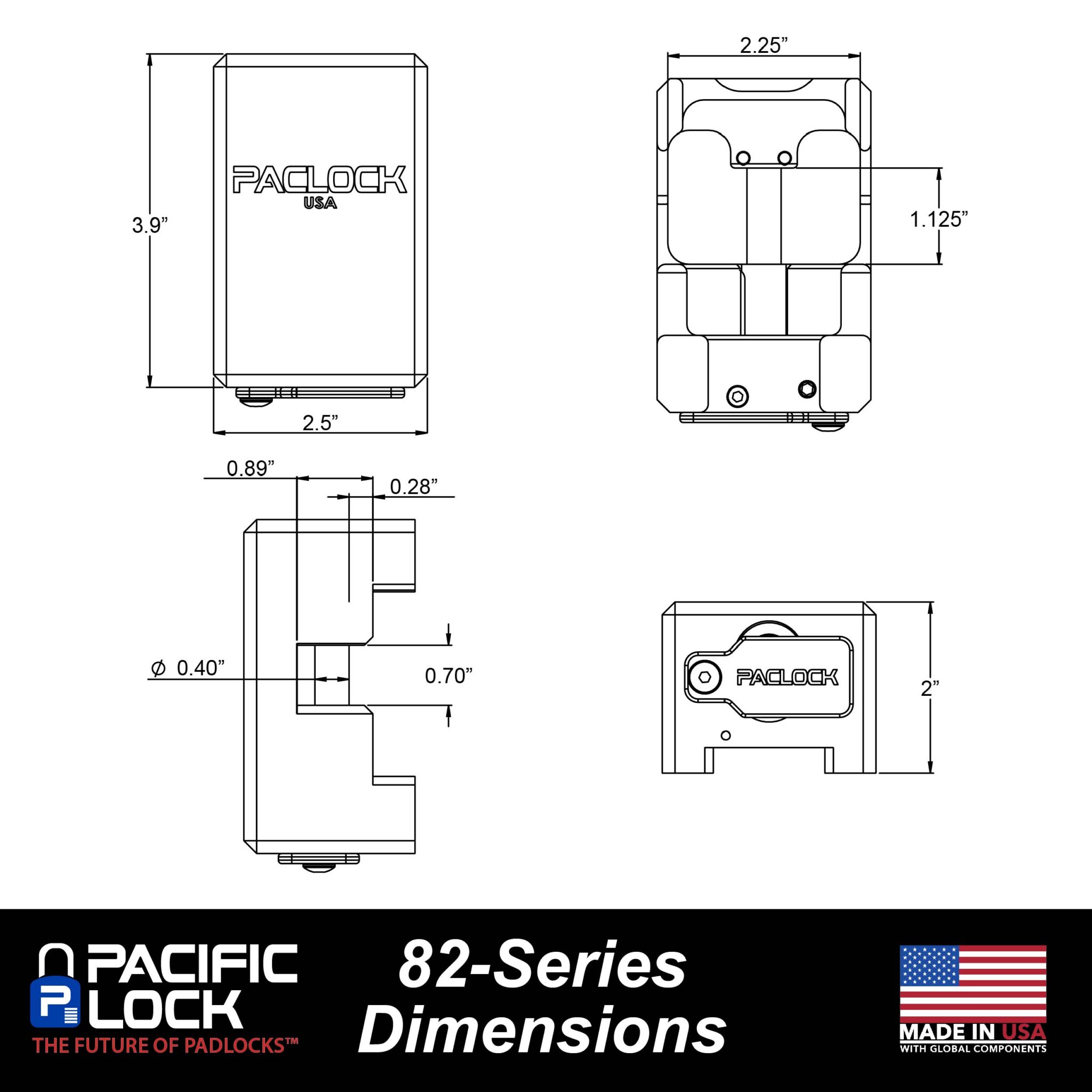 "82-Series" for Container Doors - PACLOCK