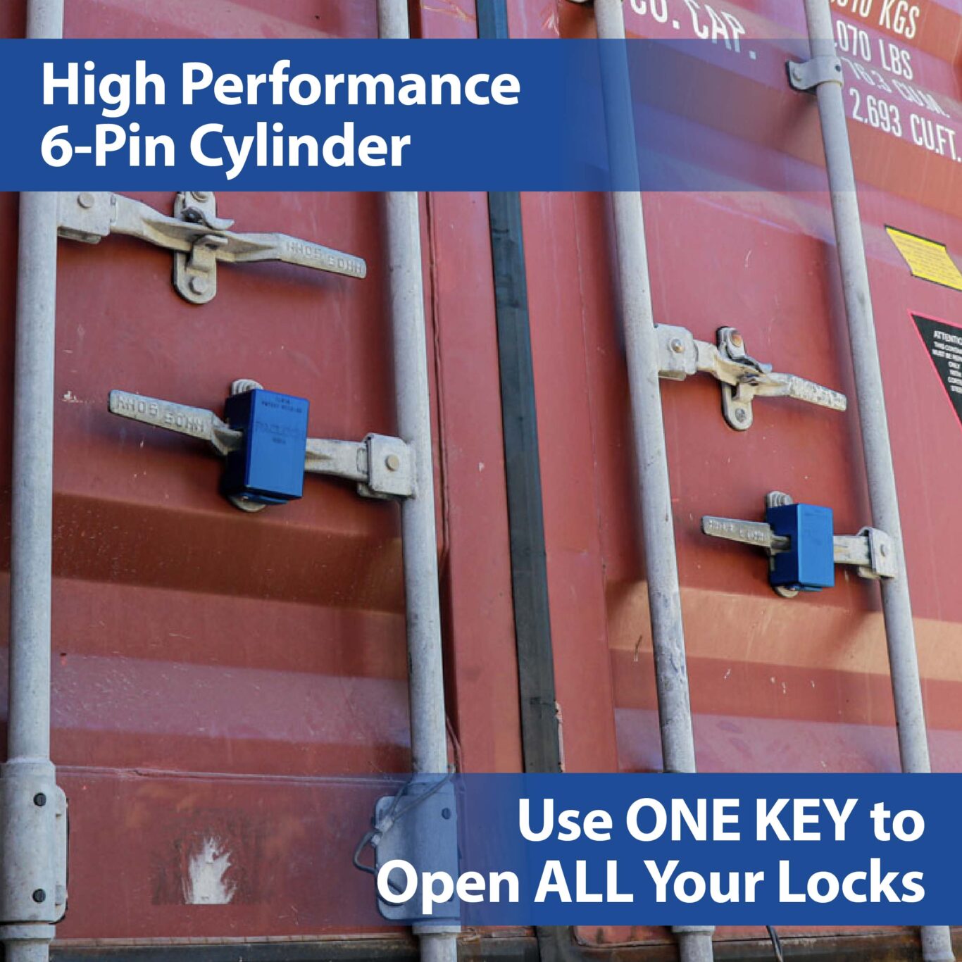 "82-Series" for Container Doors - PACLOCK