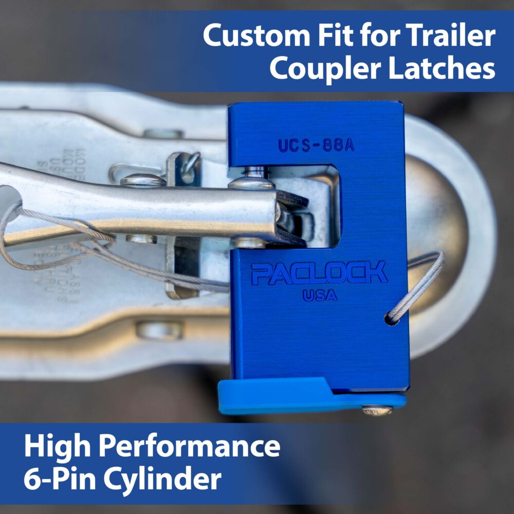 "88-Series" Shrouded Coupler Lock - PACLOCK