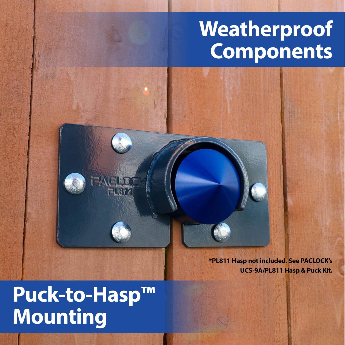 "9-Series" Patented Cone Puck - PACLOCK