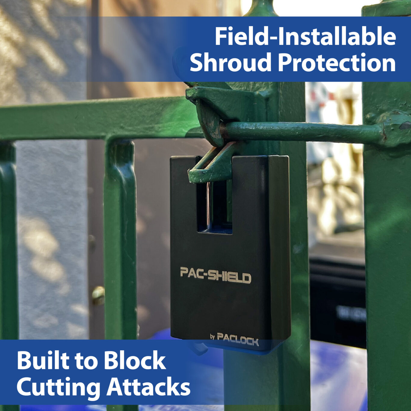 PAC-SHIELD™ Shrouded Stainless Steel Guard - PACLOCK