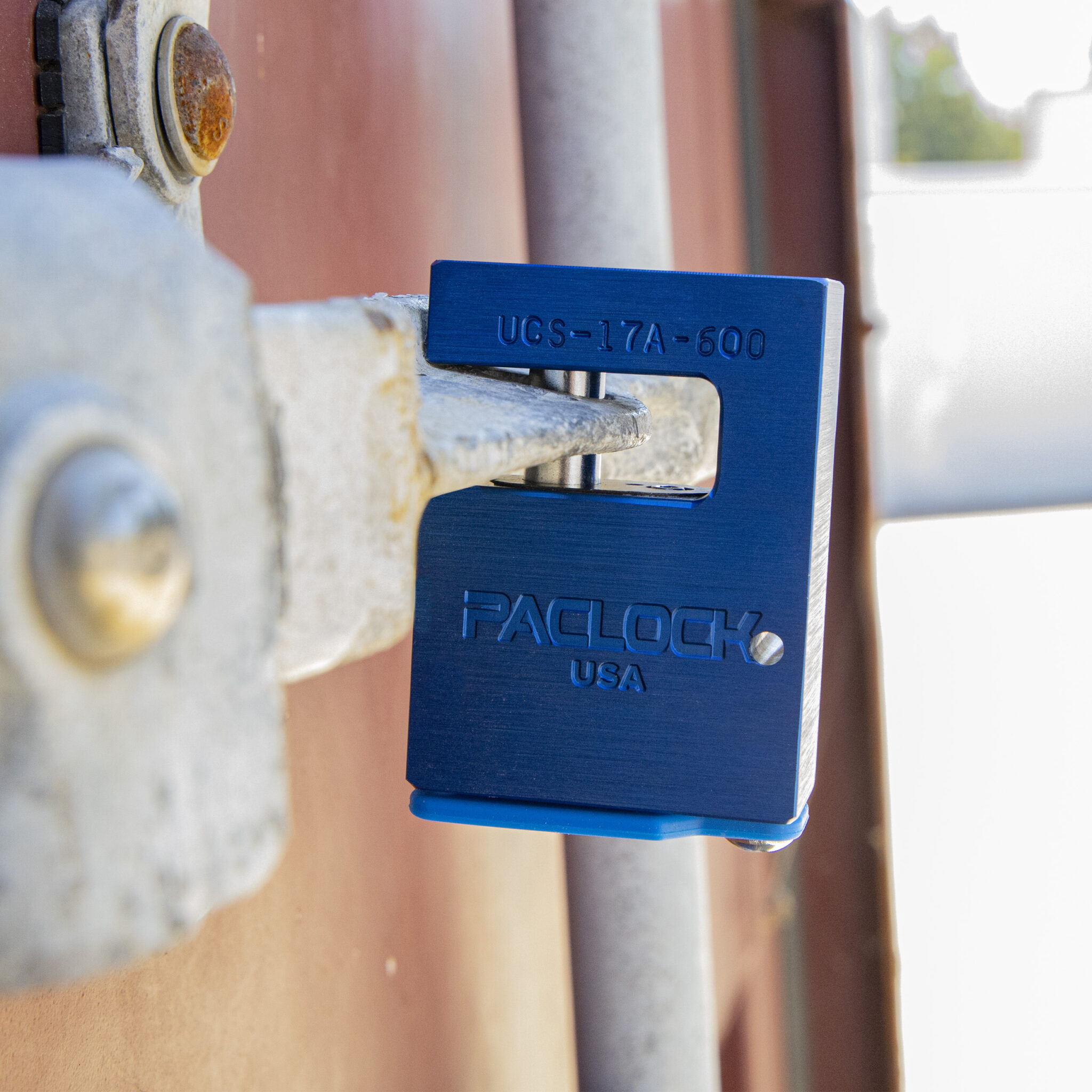 "17-600-Series" Block-Lock for Gates & Hasps - PACLOCK